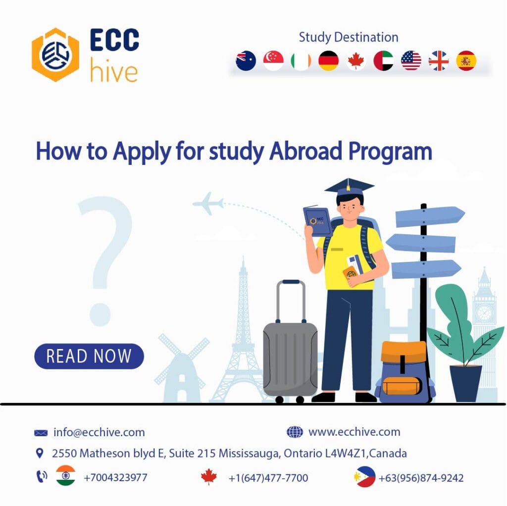 How to Apply for Study Abroad Programs: Your Step-by-Step Guide - ECC hive